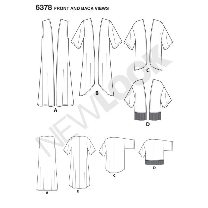 New Look Easy 6378 – Cotton Candy